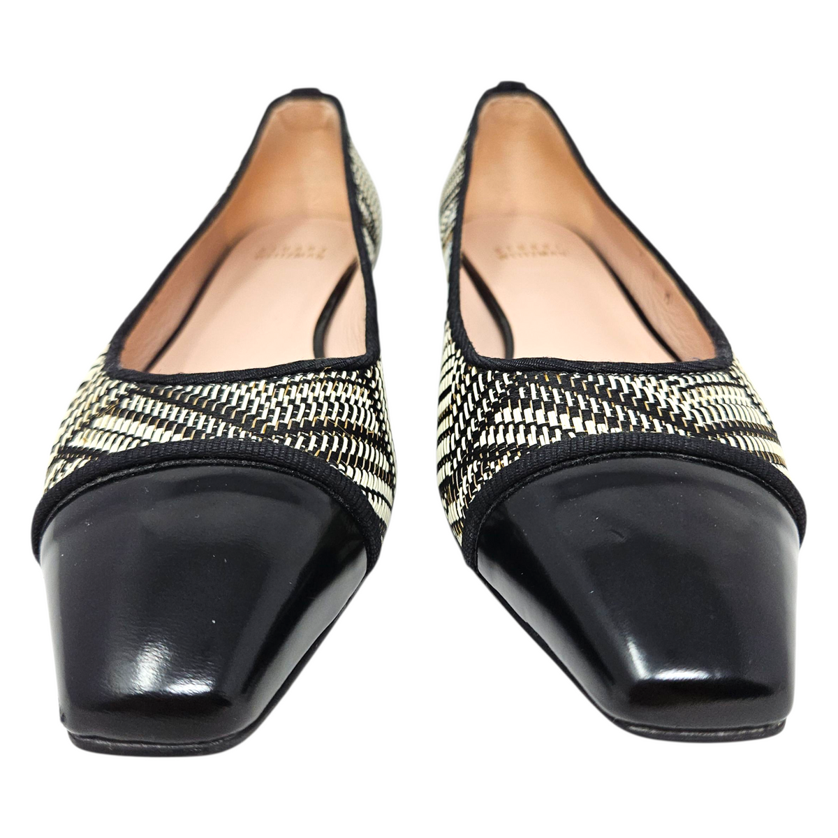 Stuart Weitzman Woven Textile Flats - Size 7 – shopstyle360